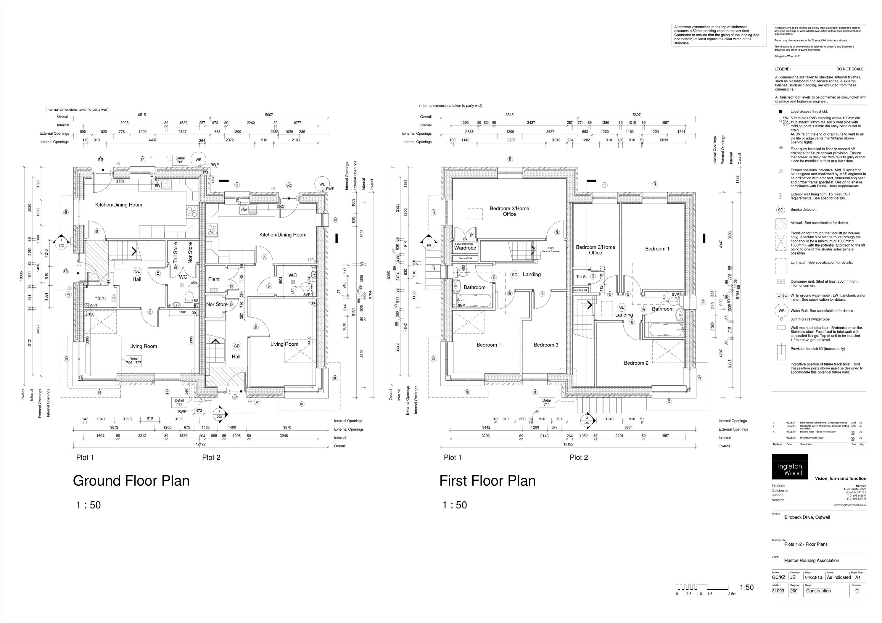 Compact solid-timber passive house on London infill site ...