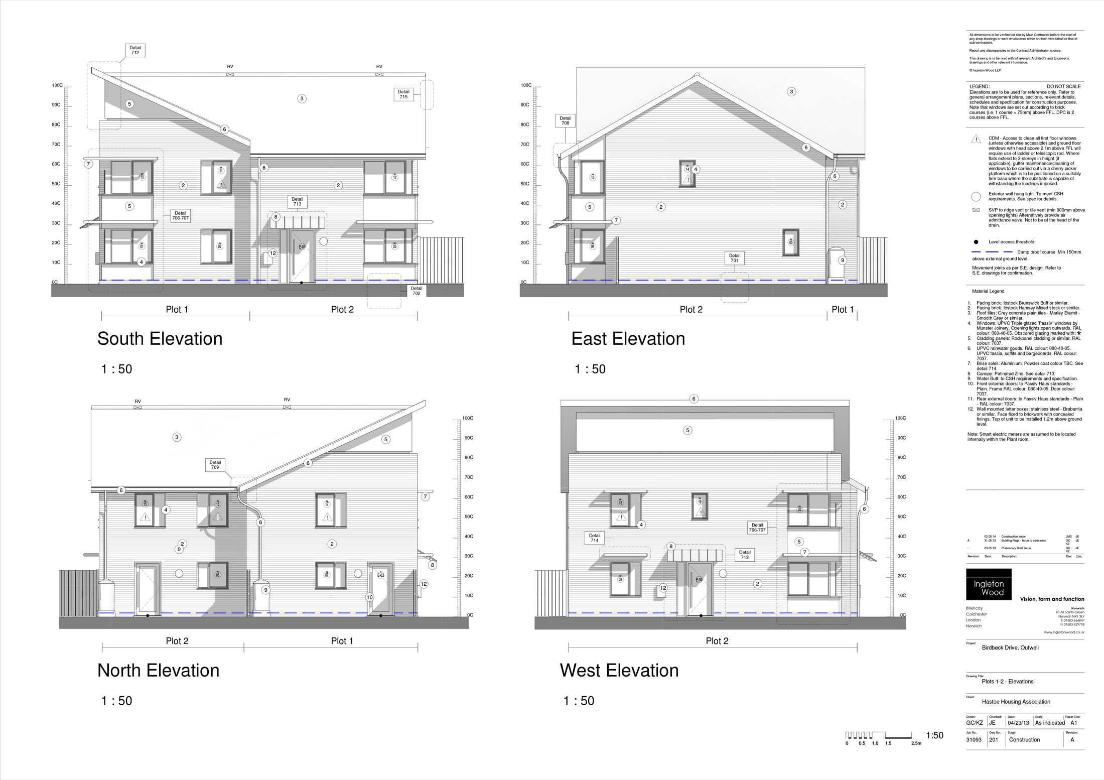 Compact solid-timber passive house on London infill site ...