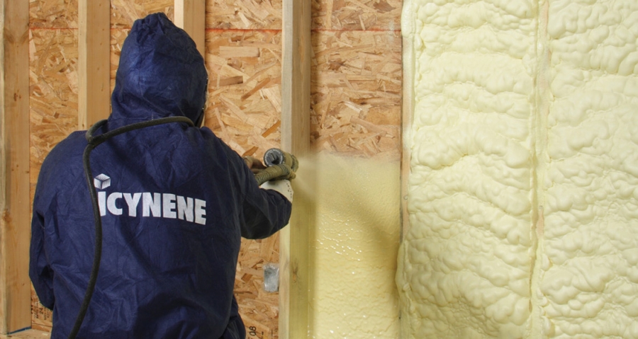 GMS launches new Icynene spray foam insulations - passivehouseplus.ie